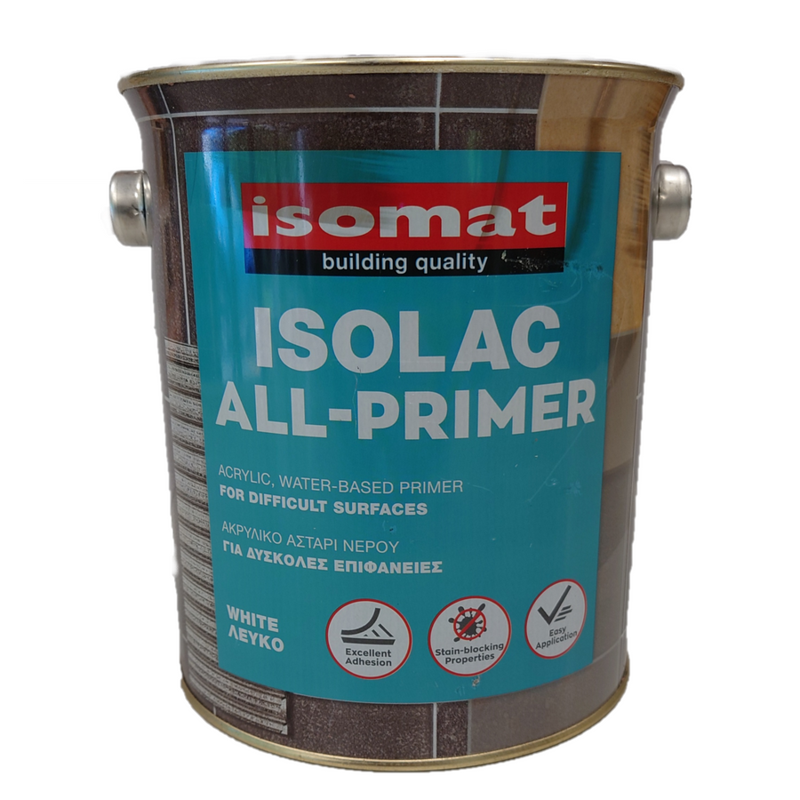 Isomat Isolac Stain blocking All Primer — Abington Decorating Supplies