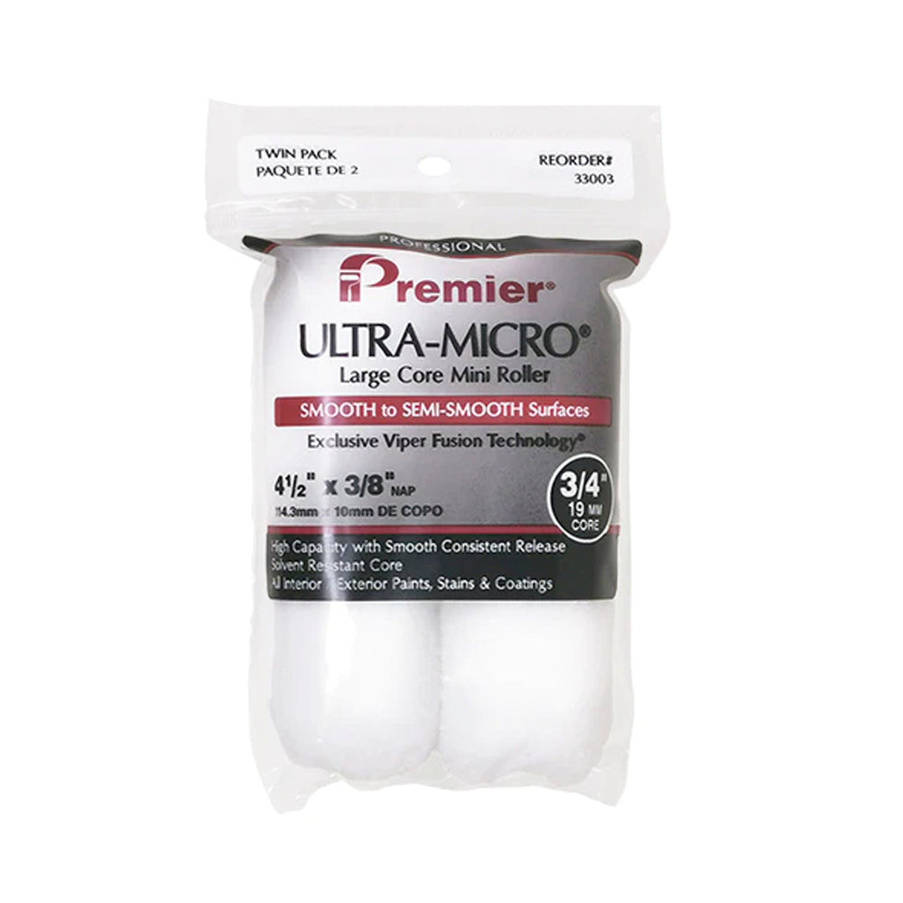 Premier Ultra- Micro Mini Jumbo 4.5" Twin Pack Large Core — Abington ...