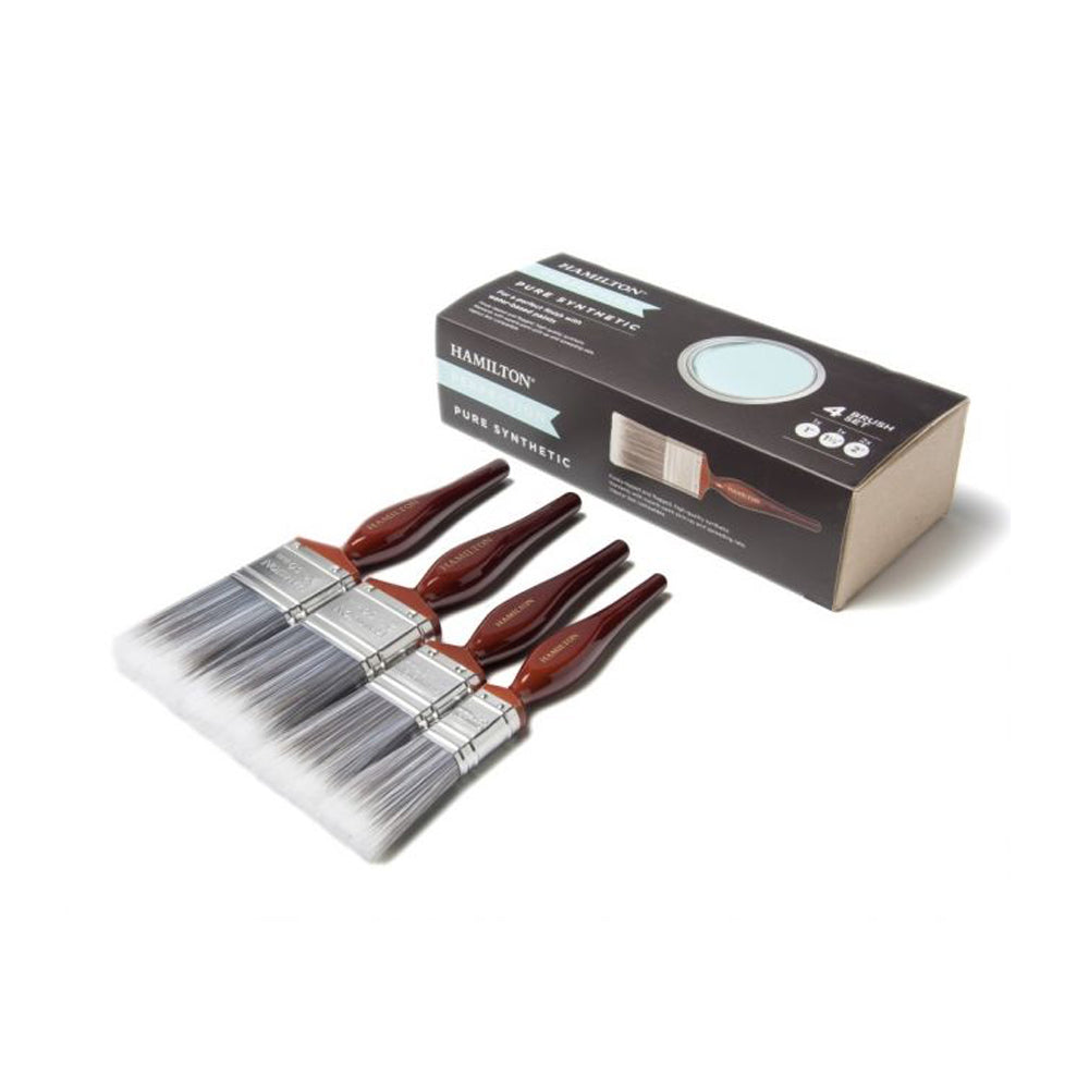 Hamilton Perfection Pure Synthetic Brushes 4 Set — Abington Decorating ...